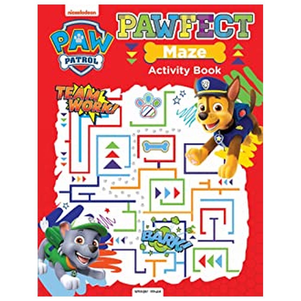 Buy Paw Patrol Pawfect Maze Activity Book in UAE | Mumzworld