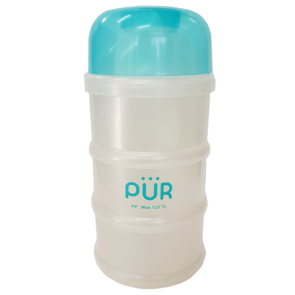 Buy PUR - Stackable Milk Powder Container - White and Blue Green in ...