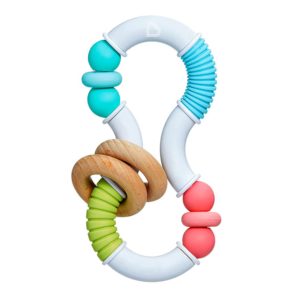 Buy Munchkin - Sili Twisty Bendable Baby Teether Toy in UAE | Mumzworld