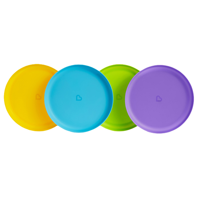 Buy Munchkin - Pack of 4 Modern Multi Plates in UAE | Mumzworld