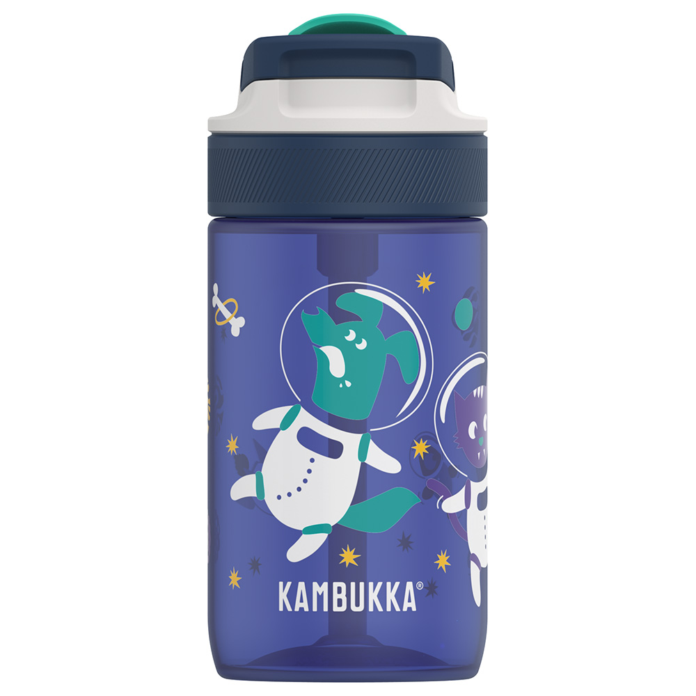 Buy Kambukka - Lagoon Water Bottle with Lid 400 ML - Space Animals in ...