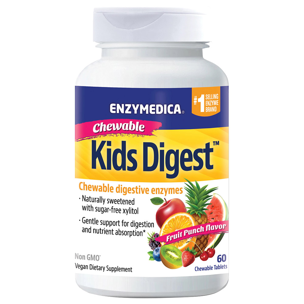 Buy Enzymedica - Kids Digest 60 Chewable Tablets Online | Mumzworld