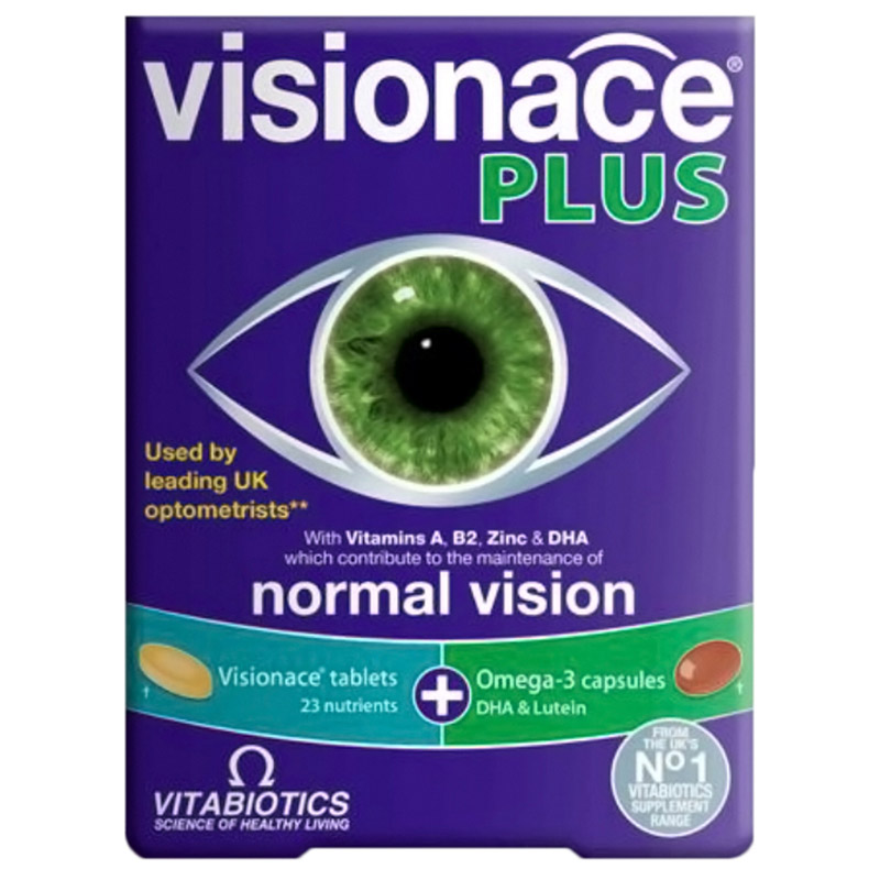 Vitabiotics Visionace Plus 56 Tabs/Caps | Buy at Best Price from Mumzworld