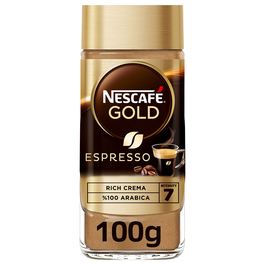 Nescafe - Gold Espresso Instant Coffee - 100g | Buy at Best Price from ...