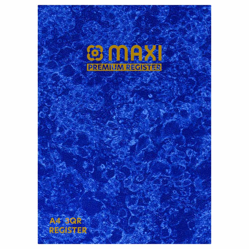 Buy Maxi - Register Book A4 3Qr - 60G - 144 Sheets in KSA | Mumzworld