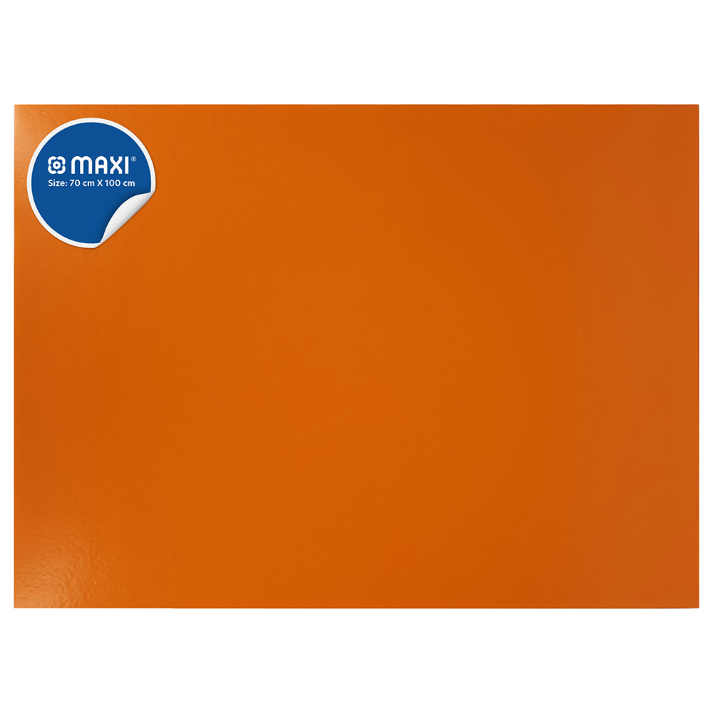 Buy Maxi - Foam Board 70 x 100 cm - Orange in UAE | Mumzworld