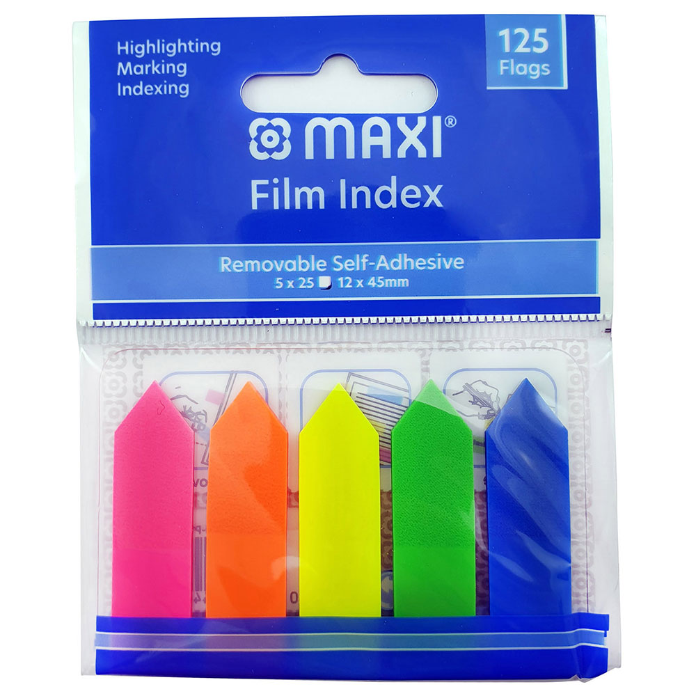 Maxi - Self Adhesive Pop-Up Flags Arrow Shaped - 125 Flags | Buy at ...