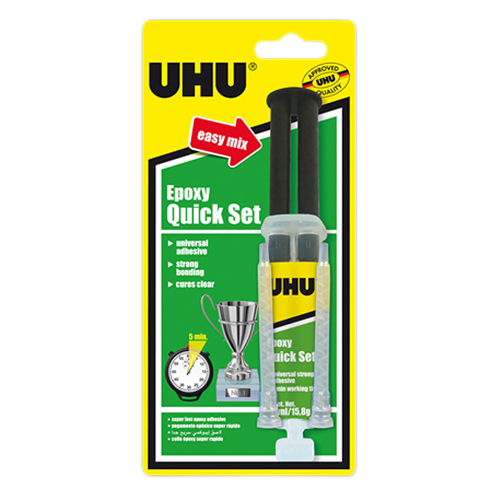 Buy UHU - Syringe Epoxy Quick Set 14ml in Oman | Mumzworld