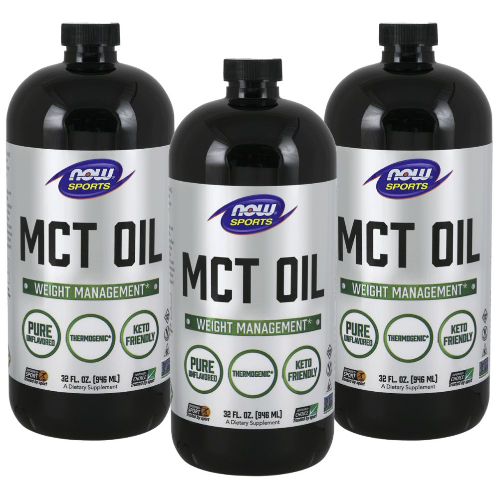 Buy Now Sports, Mct Oil Liquid 32 Fl. Oz. Pack of 3 in UAE | Mumzworld