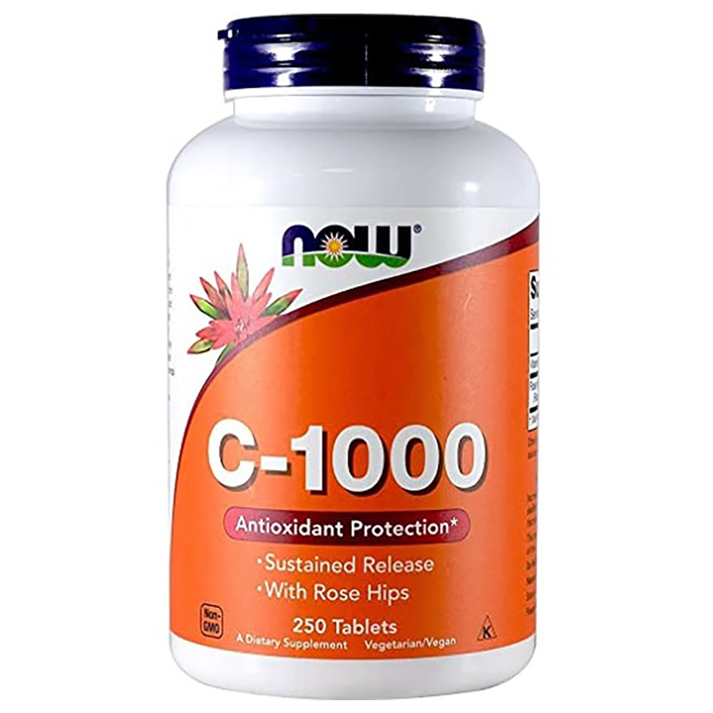 Buy Now Foods Vitamin C-1000 Sustained Release - 250 Tablets in KSA ...