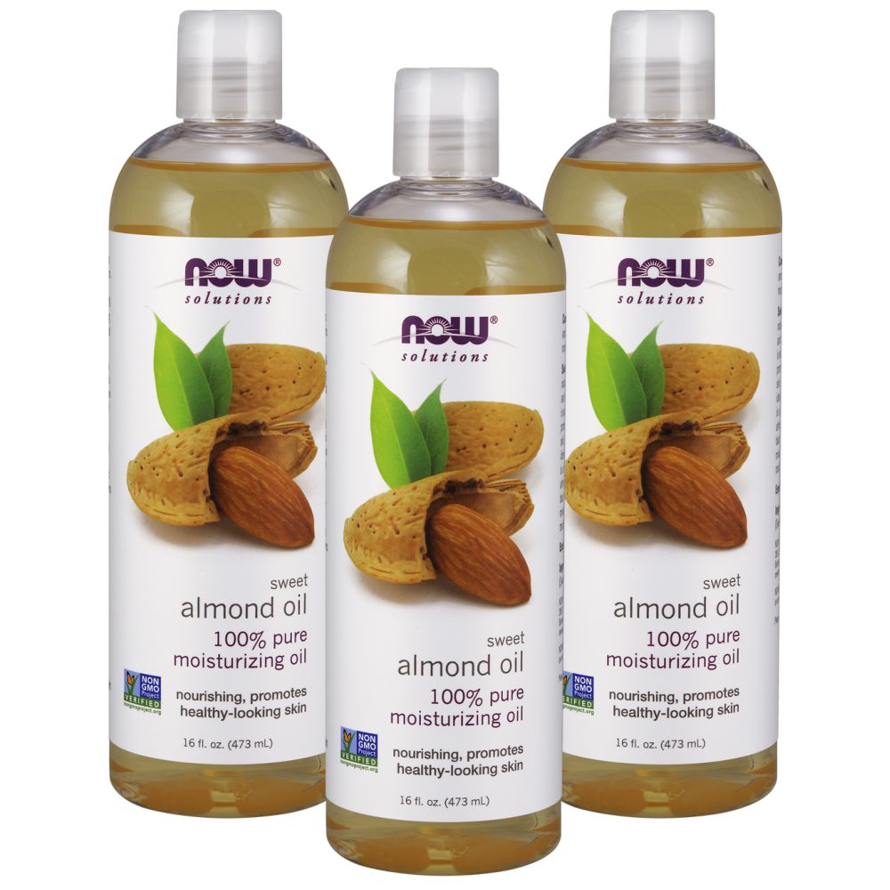 Buy Now Solutions Sweet Almond Oil 100% Pure 16 Fl. Oz. 3pcs in KSA ...