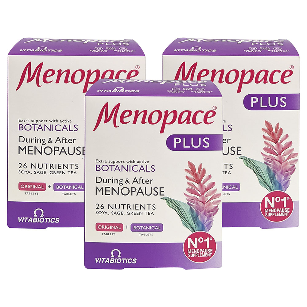 Buy Vitabiotics - Menopose Plus 28 Tablets Pack of 3 Online | Mumzworld