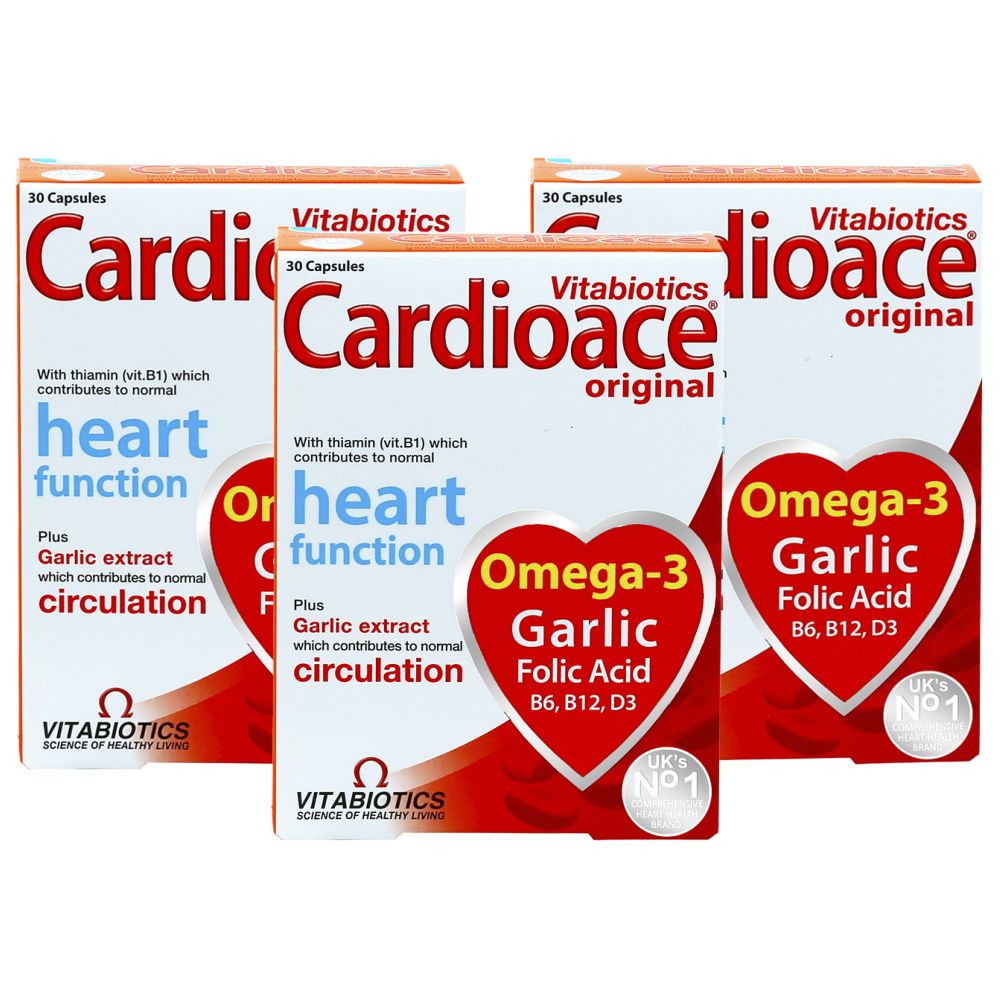 Vitabiotics - Cardioace 30 Tablets Pack of 3 | Buy at Best Price from ...