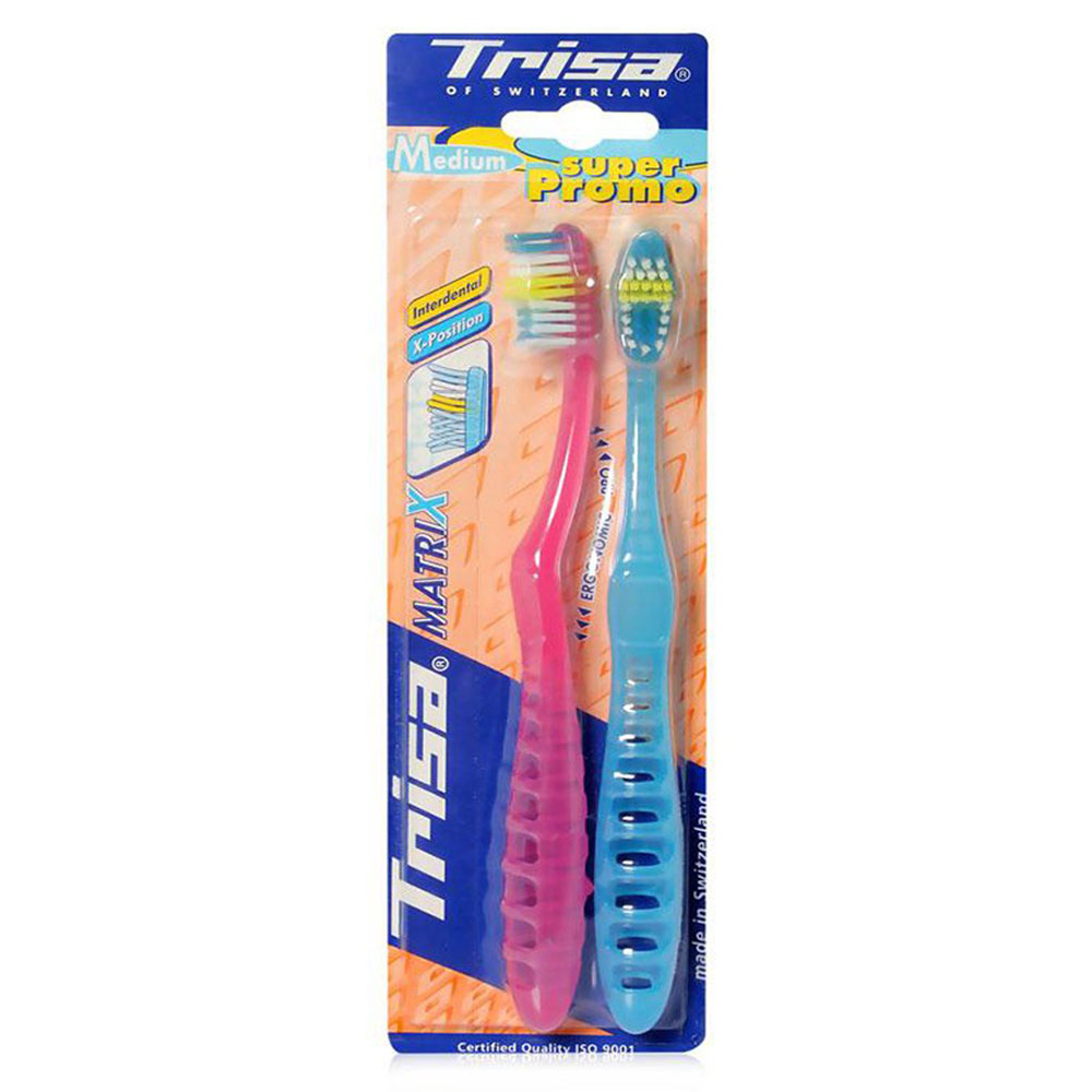 Trisa - Matrix Toothbrush Duo - Soft