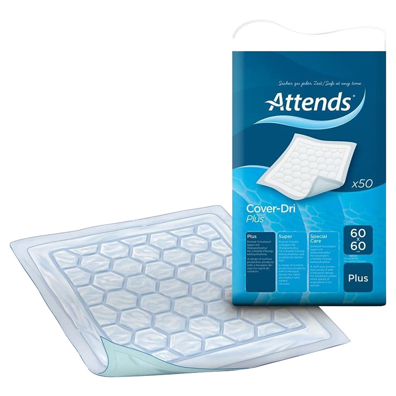 Buy Attends - Cover-Dri Plus Bed/Chair Pads 60x60cm Pack of 50 in KSA ...