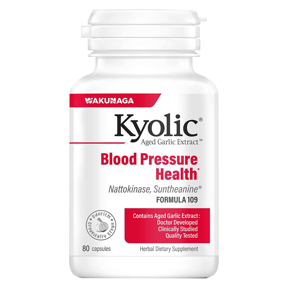 Kyolic Garlic Formula 109 Blood Pressure Health 80 Capsules | Buy at ...