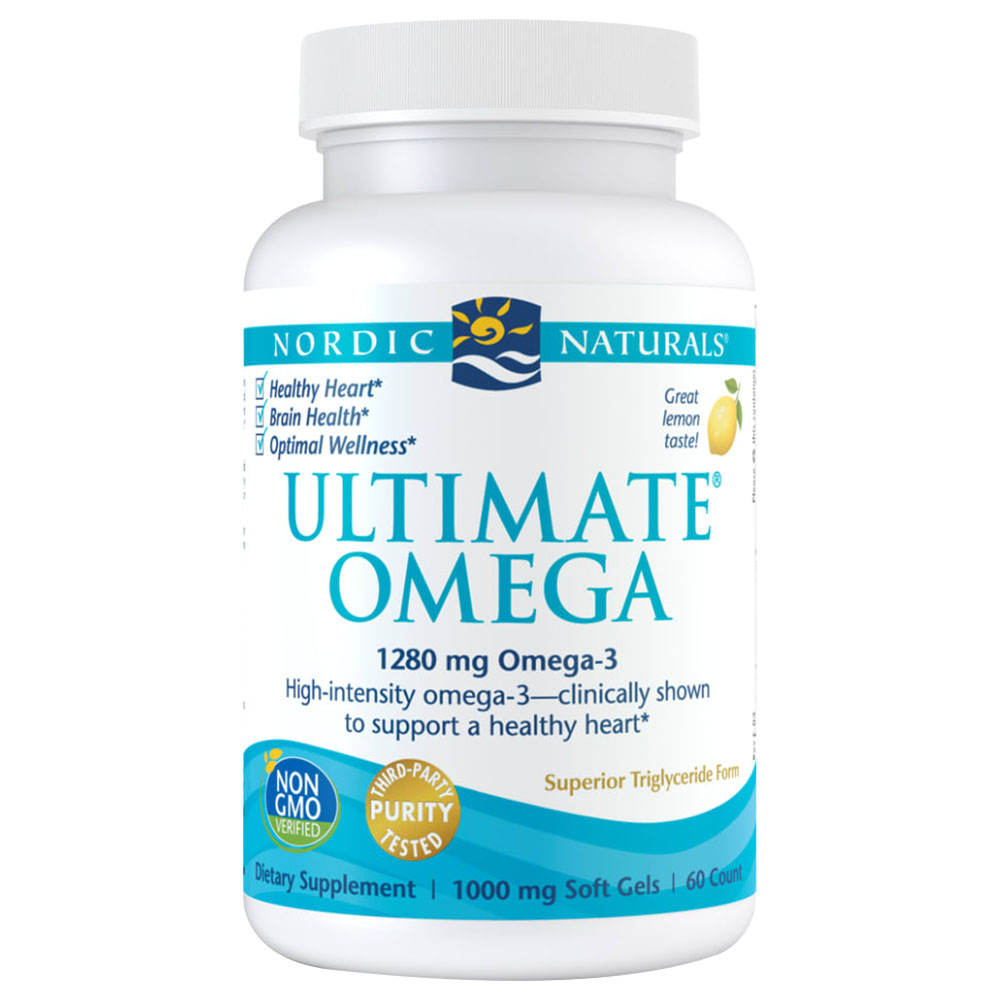 Buy Nordic Naturals - Ultimate Omega Lemon 60 Softgels in UAE | Mumzworld