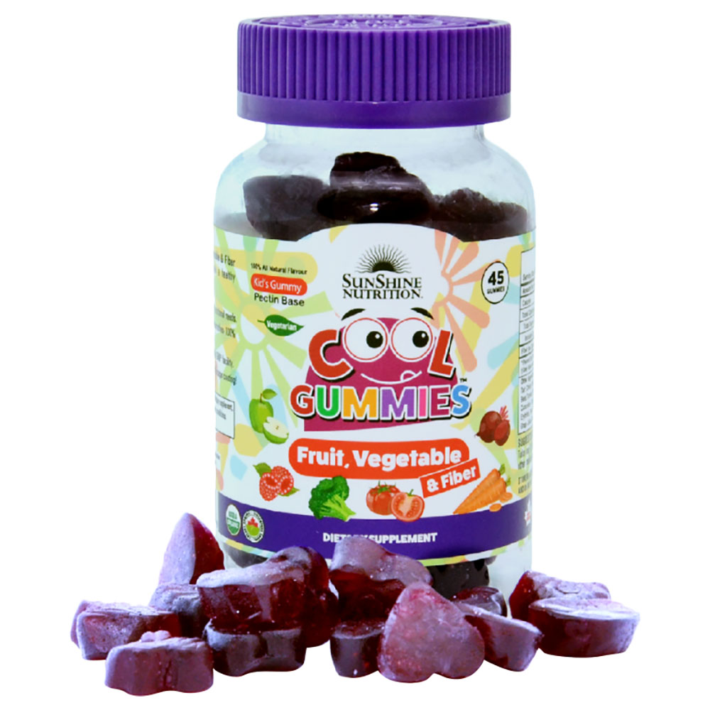Sunshine Nutrition - Cool Gummies Fruit, Vegetable & Fiber | Buy at ...