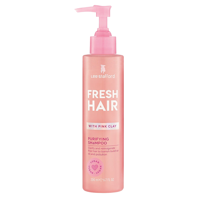 Lee Stafford - Fresh Hair with Pink Clay Shampoo 200ml | Buy at Best Price from Mumzworld