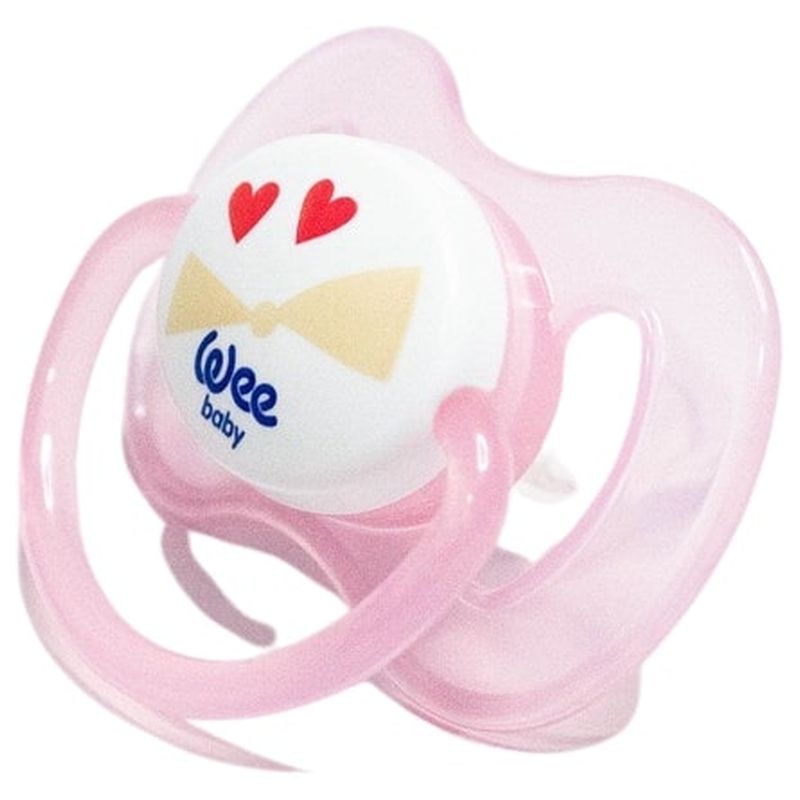Buy Wee Baby - Butterfly Soother No:2 - Pink in KSA | Mumzworld