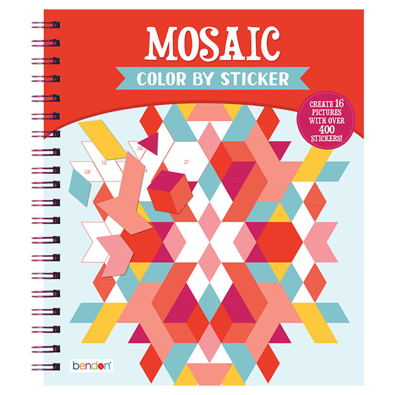 Buy Color By Sticker Advanced Coloring & Activity Book in UAE | Mumzworld