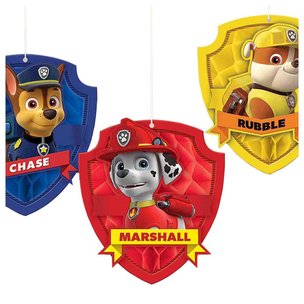Amscan - Paw Patrol Honeycomb Decoration | Buy at Best Price from Mumzworld