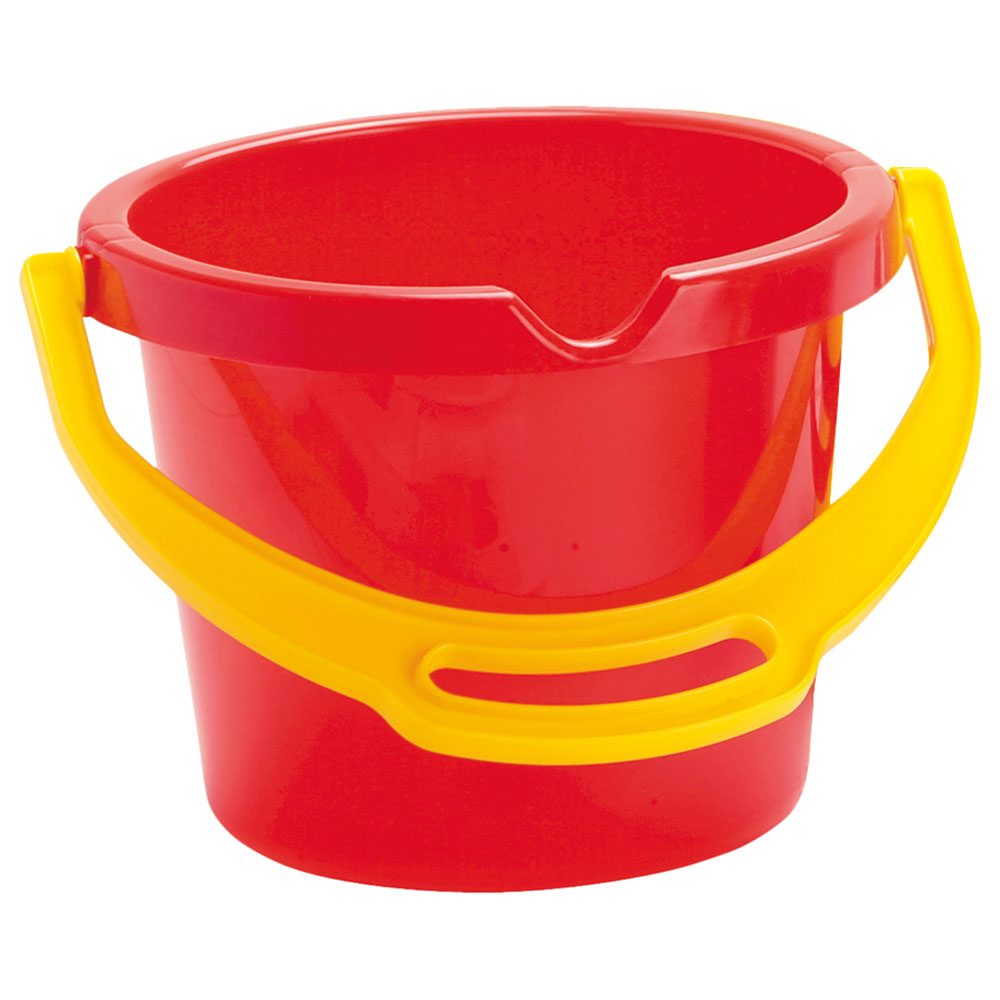 Buy Dantoy - Bucket With Handle - Red in Saudi Arabia | Mumzworld