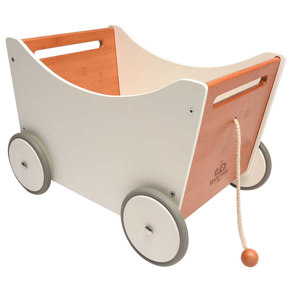 Buy Kinderfeets - Wooden Toy Box & Walker in UAE | Mumzworld