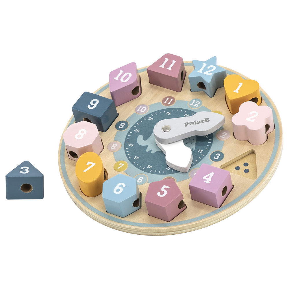 Viga - Shape Sorting Clock | Buy at Best Price from Mumzworld