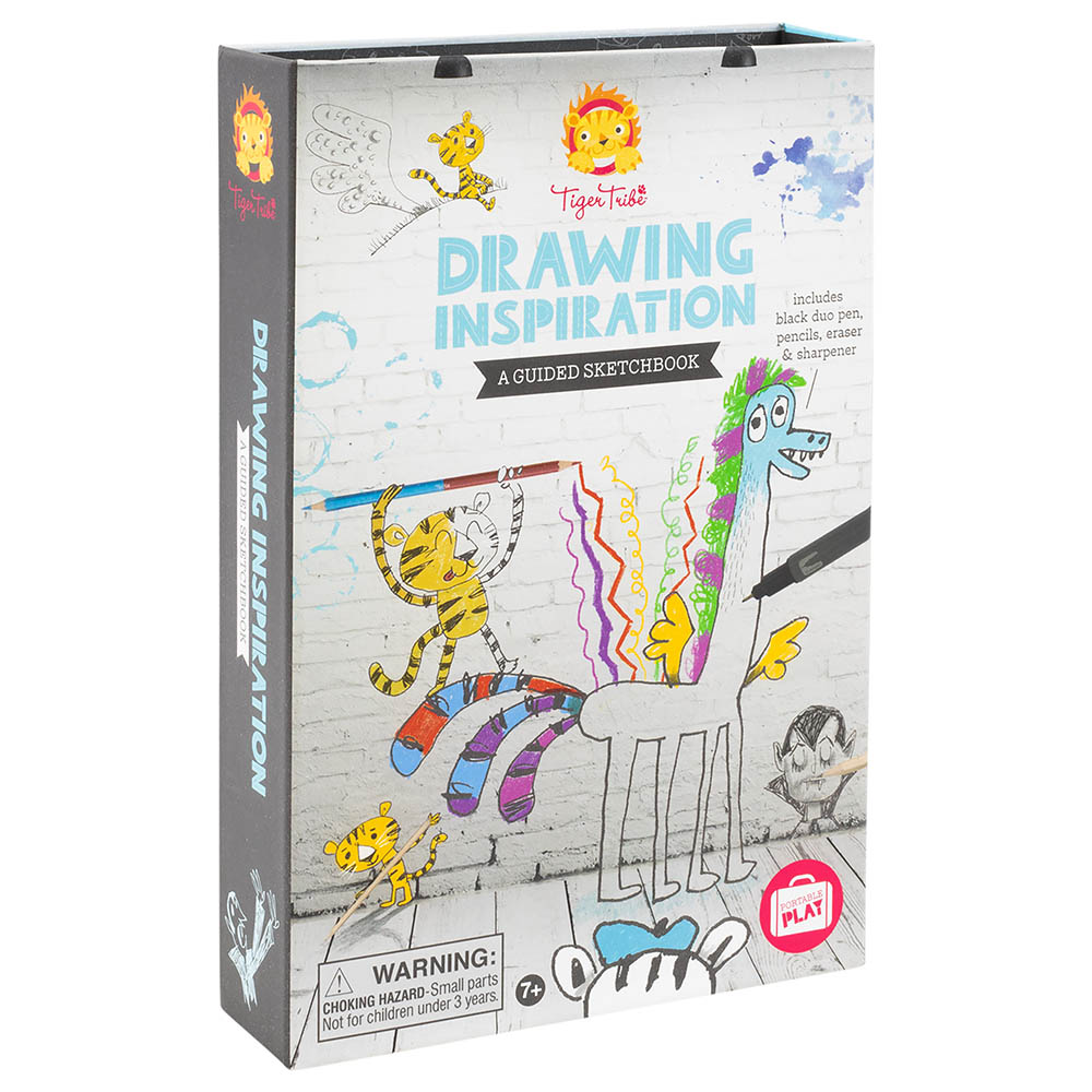Tiger Tribe - Drawing Inspiration - A Guided Sketchbook | Buy at Best ...