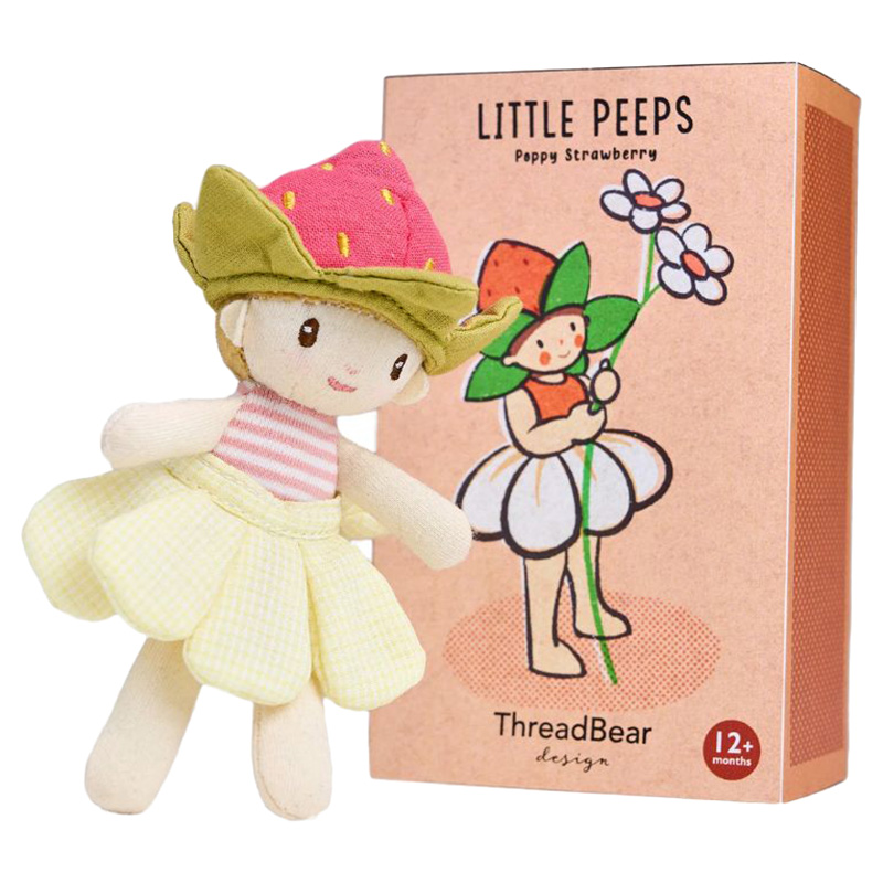 Buy ThreadBear Design - Little Peeps Poppy Strawberry Soft Toy in UAE ...