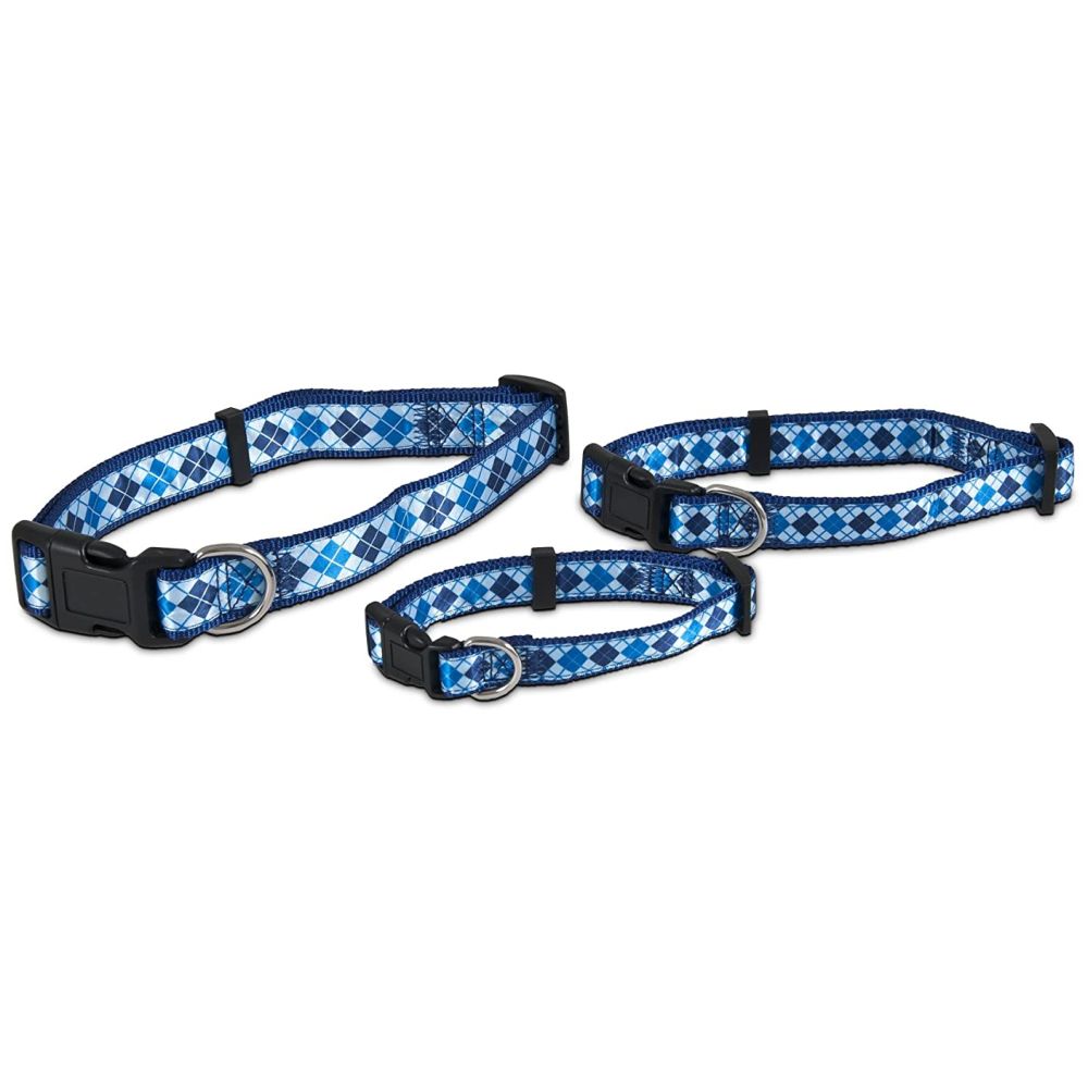 Buy Petmate - Aspen Pet Ribbon Overlay Dog Collar 3/4"X14-20 ...