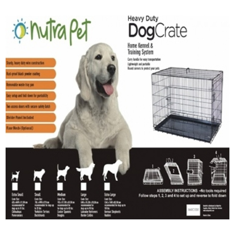 NutraPet - Double Door w/ Divider Large | Buy at Best Price from Mumzworld