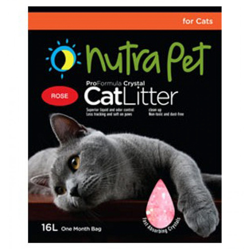 NutraPet - Cat Litter Silica Gel 16L Rose Scent | Buy at Best Price ...