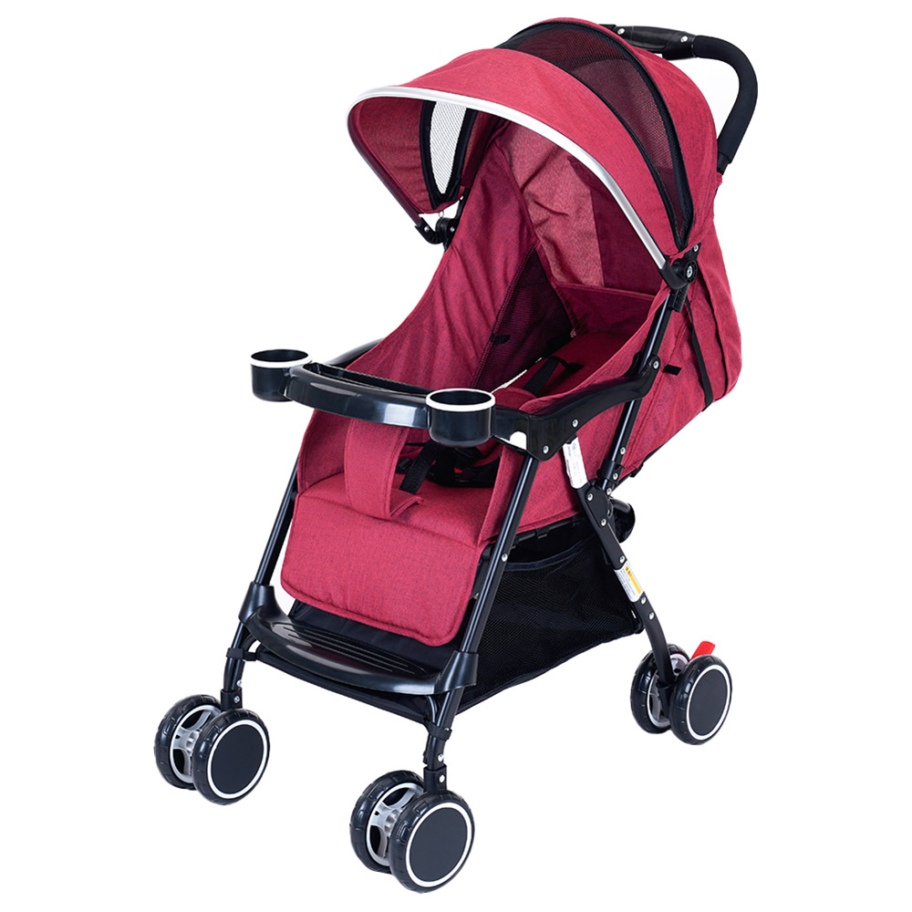 Buy Uniqoo - HY Portable Stroller - Red in UAE | Mumzworld