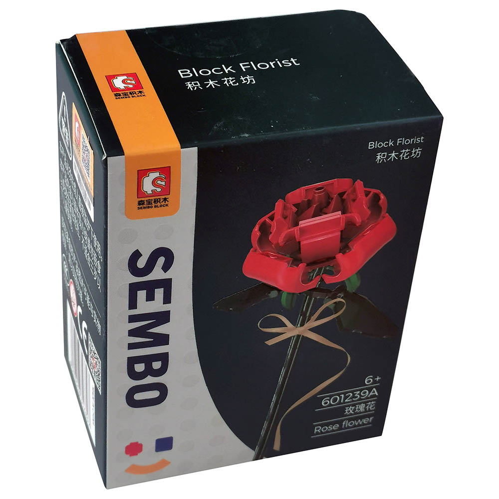 Sembo - Rose Flower Building Blocks | Buy at Best Price from Mumzworld