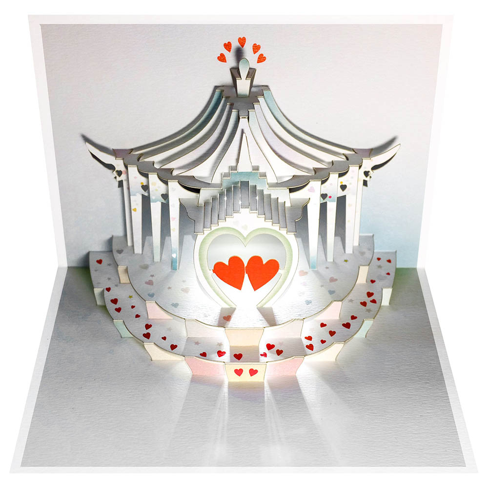 Forever Cards - Hearts In A Marquee Card | Buy at Best Price from Mumzworld