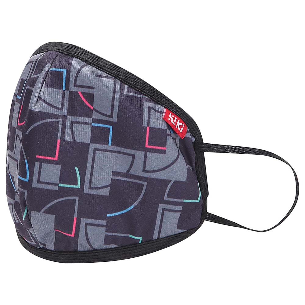 Buy WILDCRAFT - Kids Champ Face Mask Small - Puzzle Black in UAE ...