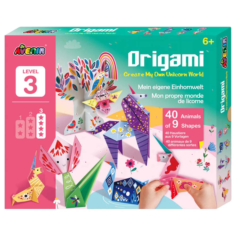 Buy Avenir - Origami Create My Own Kit Level 1 - Unicorn World in UAE ...