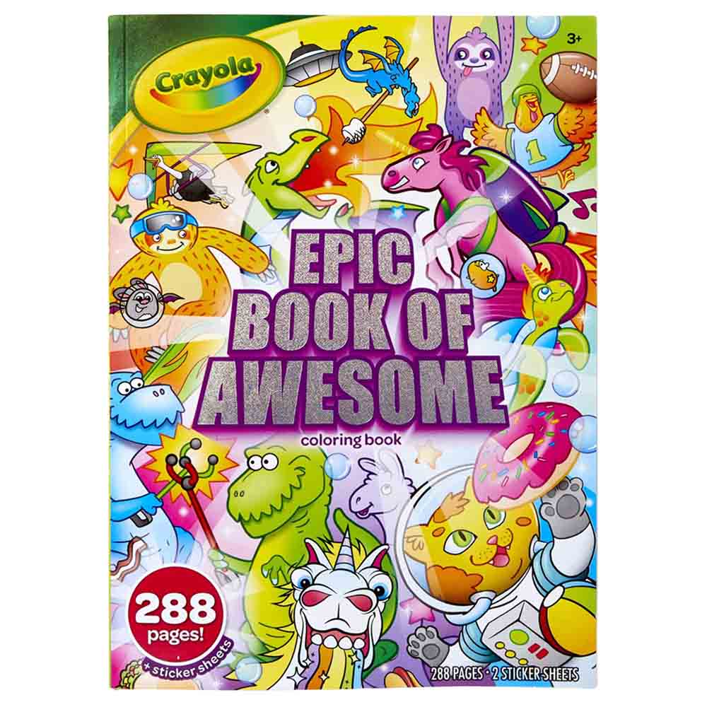 Crayola - Coloring Book Epic Adventure 288 Pages | Buy at Best Price ...