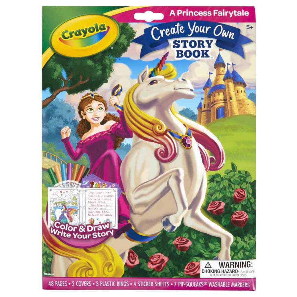 Buy Crayola - Create Your Own Storybook - Fairytale in UAE | Mumzworld