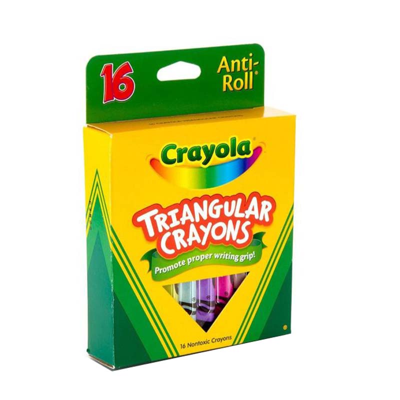 Buy Crayola - 16 Triangular Crayons in Oman | Mumzworld
