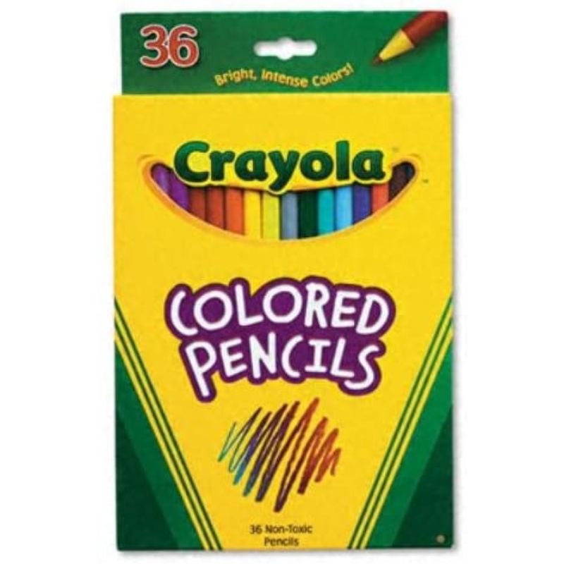 Crayola - Set of 36 Colored Pencils - Long | Buy at Best Price from ...