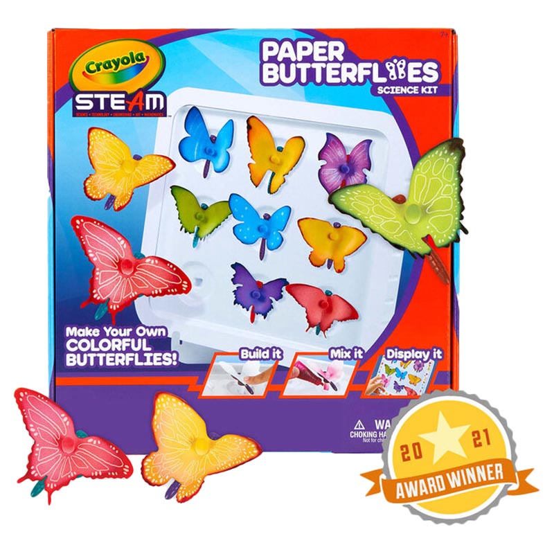 Buy Crayola - Paper Butterflies Science Kit in UAE | Mumzworld