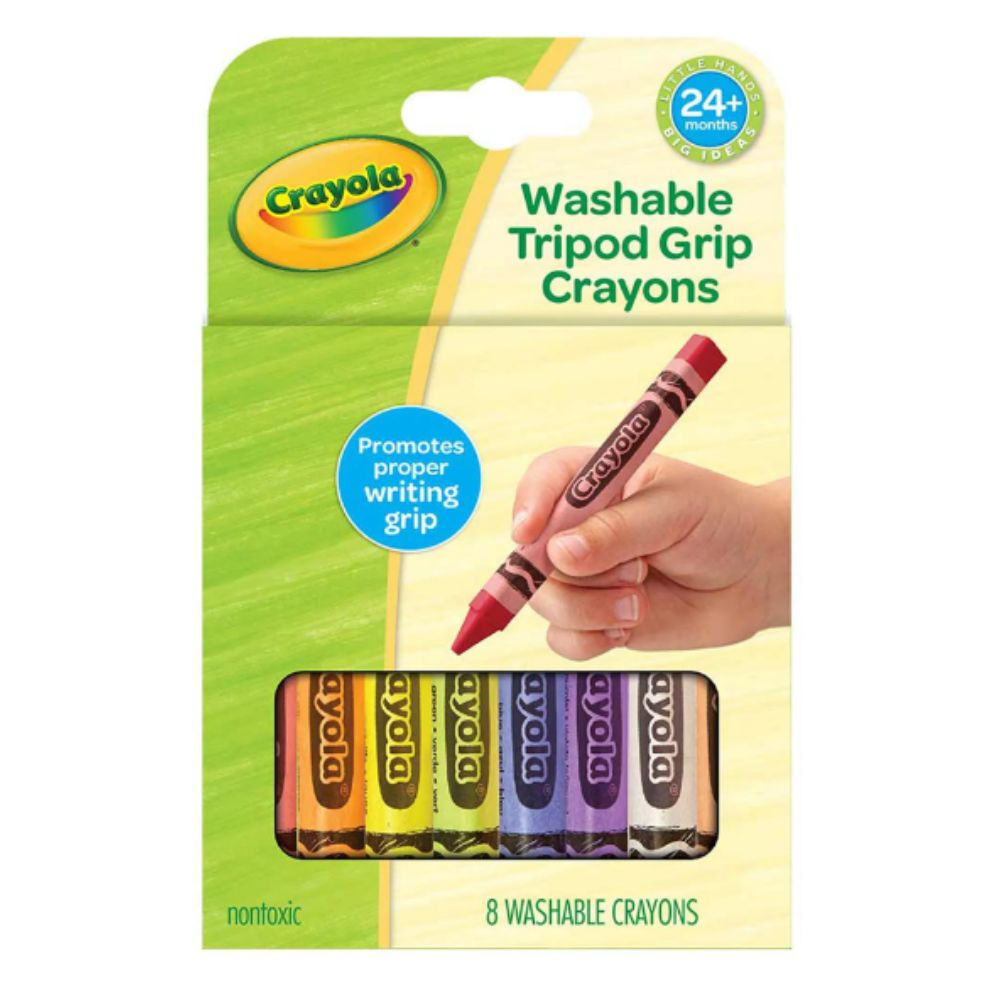 Buy Crayola - My First Crayola Washable Tripod Grip Crayons in Bahrain ...