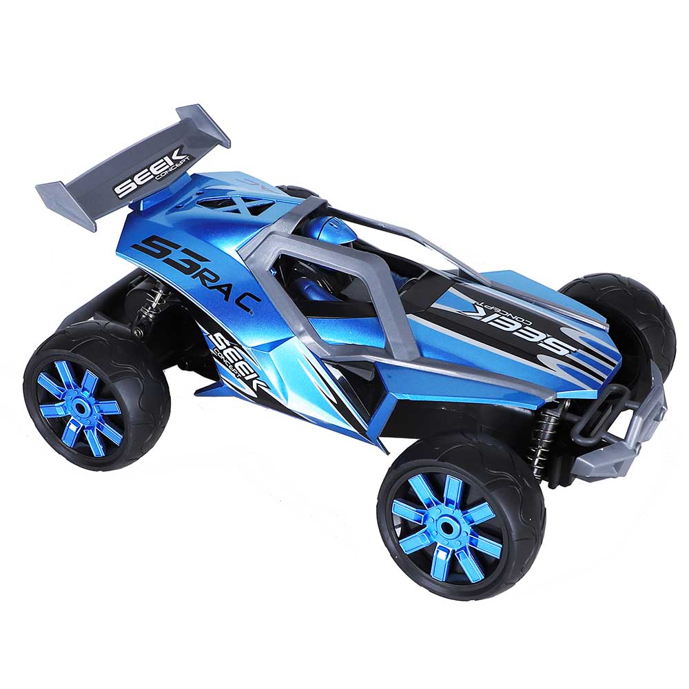 Buy D-Power - Ghost Road Hog 1:10 Scale, 2.4Ghz RC Power Car - Blue in ...