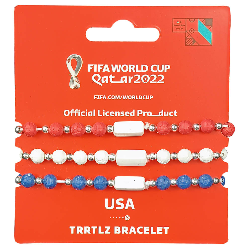 Buy Fifa - World Cup Qatar 2022 Trrtlz Bracelet - USA in UAE | Mumzworld