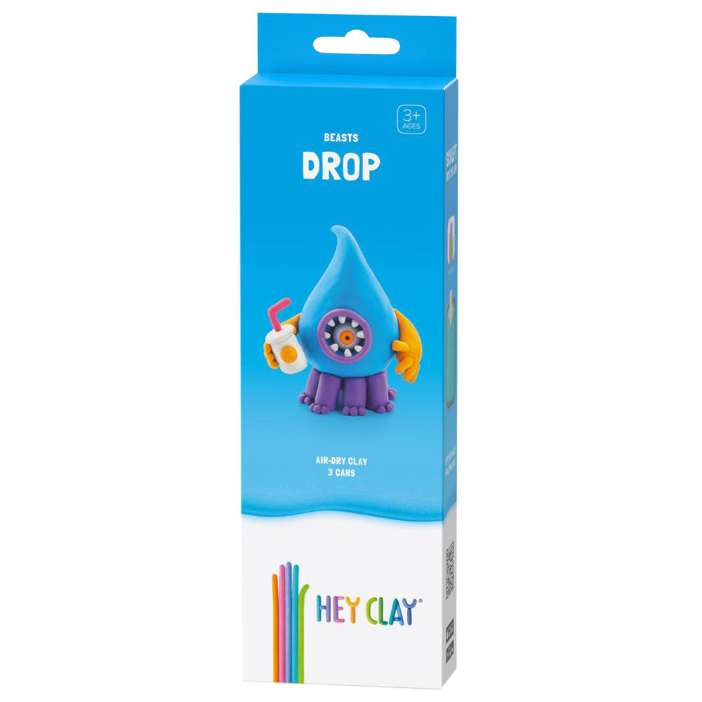 Buy Hey Clay - DIY Drop Plastic Modelling Air Dry Clay Kit - 3pcs in ...