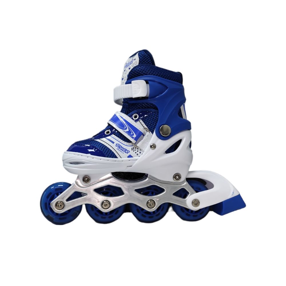 Buy Jaspo - Skates Shoes Sparkle Inline Skates M - Blue in UAE | Mumzworld