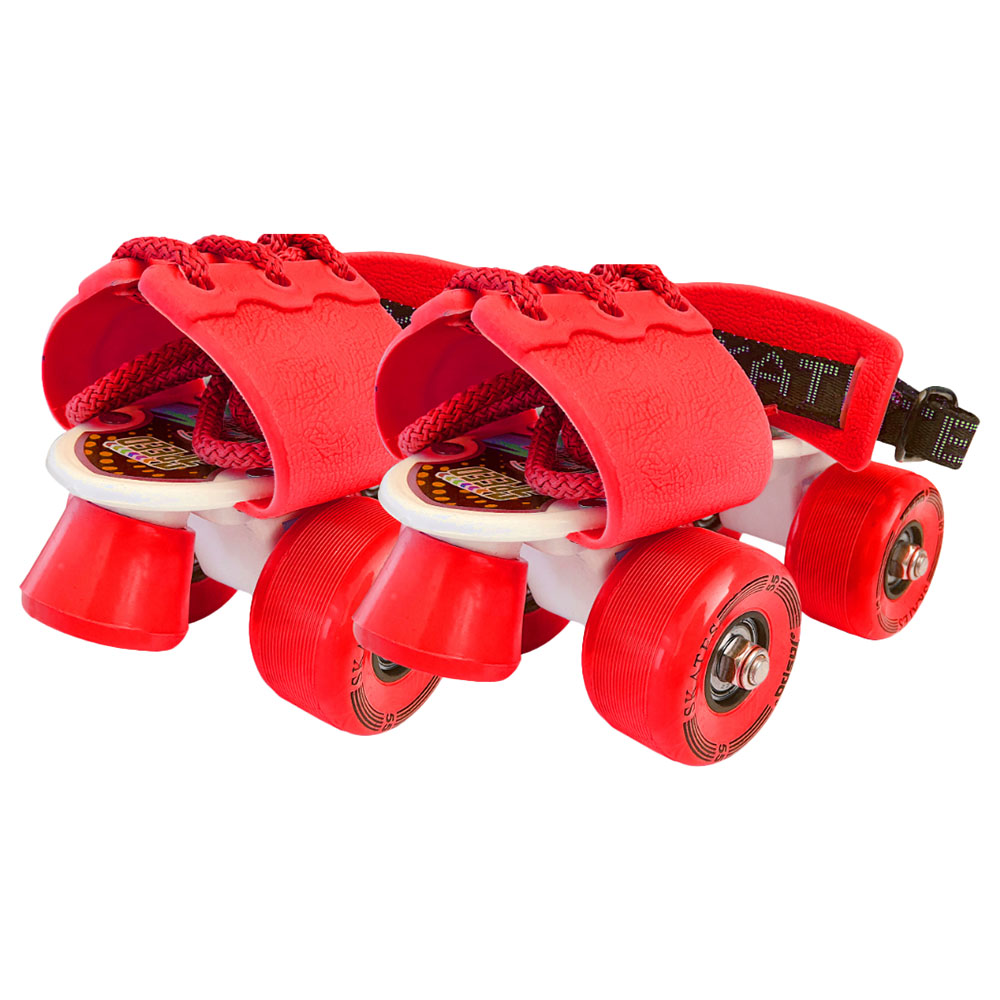 Buy Jaspo - Baby Tenacity Fiber Roller Skates - Red in UAE | Mumzworld